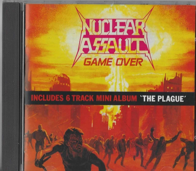 NUCLEAR ASSAULT GAME Over CD 1987 Under One Flag – CDFLAG 5 1st press ...