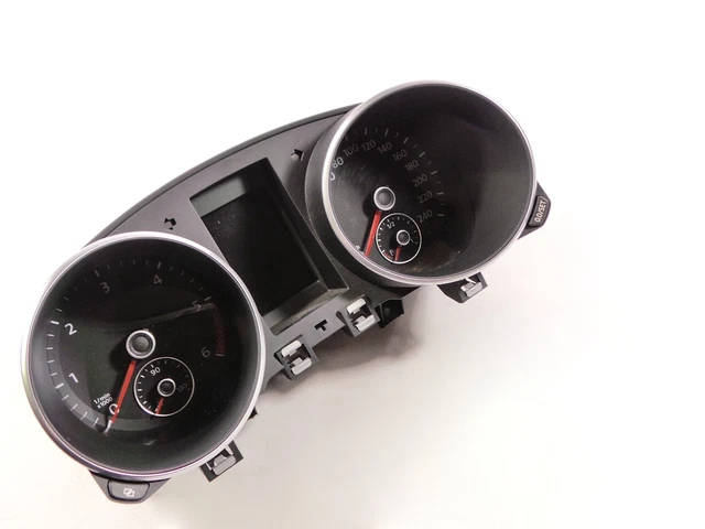 VW GOLF 6 VI instrument cluster 5K0920870C combination unit speedometer ...