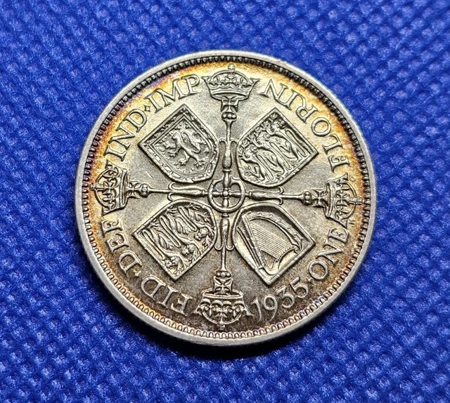 1935 FLORIN GEORGE V British Silver Coin £29.00 - PicClick UK