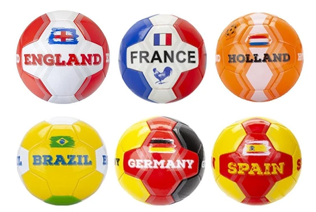 INTERNATIONAL COUNTRY THEMED World Cup Size 5 Football [6 Choices] £7. ...