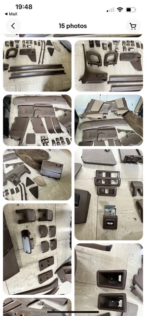 TOYOTA SUPRA MK3 Ma70 86-92 tan / brown interior parts . international ...