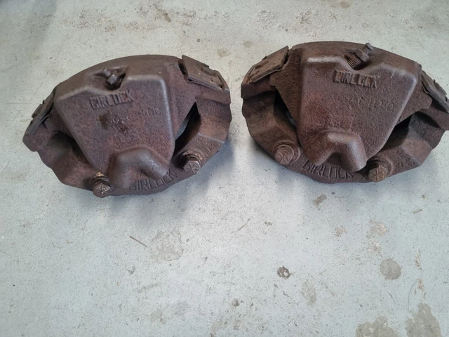 HOLDEN HQ HJ Hx Hz Girlock Cast Iron Front Disc Brake Calipers $150.00 ...