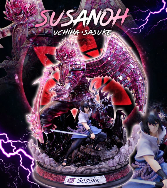 NARUTO SHIPPUDEN UCHIHA Sasuke Susanoo GK Figure Light Up Model ...
