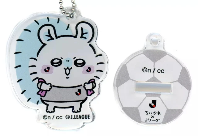 PORTACHIAVI CHIIKAWA MOMONGA Cheer supporto acrilico J League Japan ...