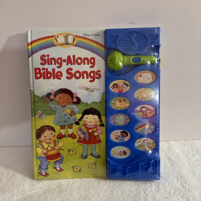 (NEW) SING ALONG Bible Songs Play A Song Sound Board Book Tested Works ...