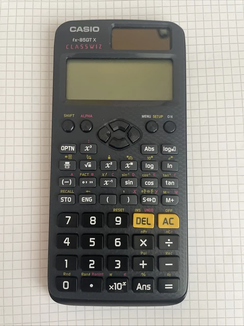 Casio Fx 85gt Reset Calcolatrice Casio FX 85 GT X ️ Da 16,95 Casio ...