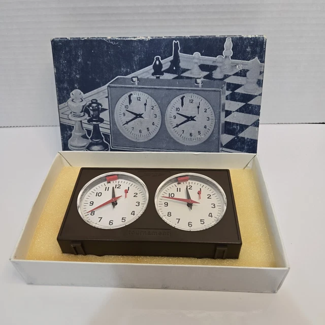 VINTAGE JERGER CHESS CLOCK 1970's Tournament German Clock 2-410 $49.99 ...