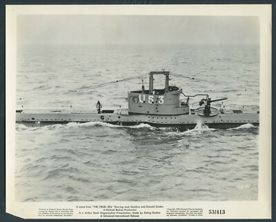 THE CRUEL SEA ’53 GERMAN WWII SUBMARINE U-BOAT VERY RARE £19.57 ...