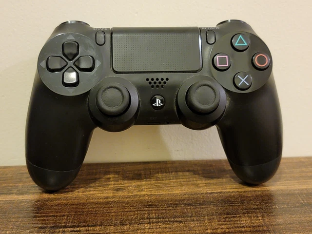 SONY PLAYSTATION DUALSHOCK 4 Wireless Controller - Jet Black (PS4) CUH ...