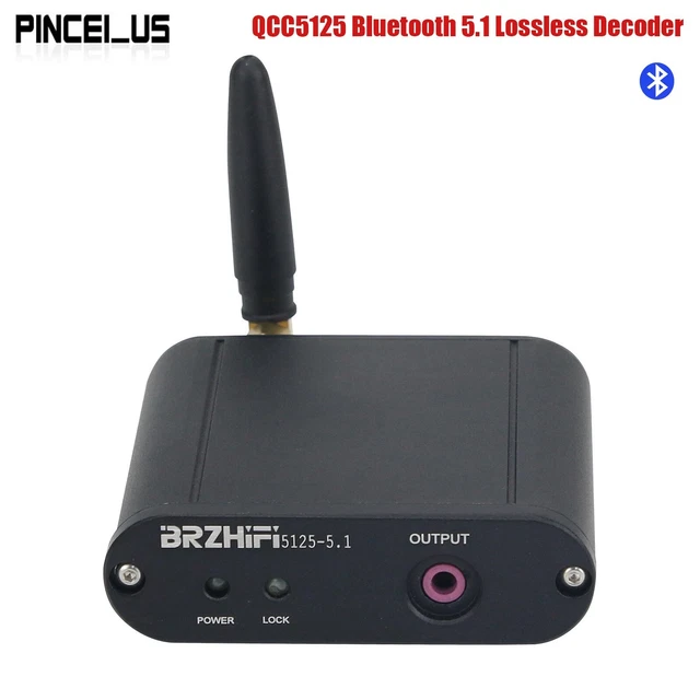 QCC5125 BLUETOOTH 5.1 Lossless Decoder DAC Bluetooth Receiver Support ...