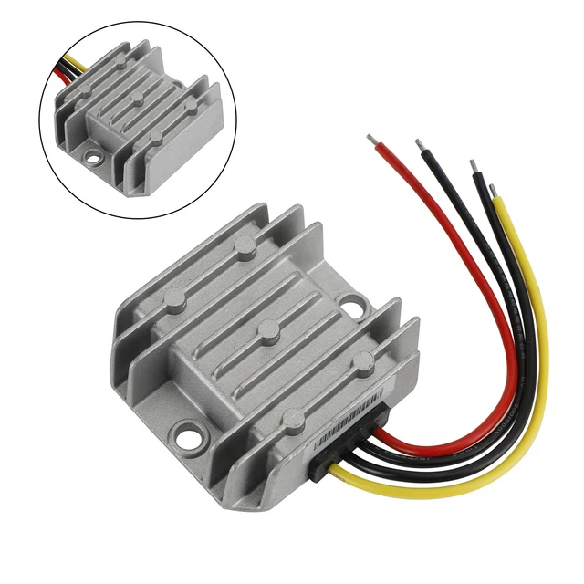 STEP DOWN DC/DC Buck Converter 12V/24V to 9V 10A Regulator Power Module ...