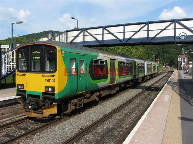 PHOTO CLASS 150 Unit 150107 At Ledbury Railway Station A Train For ...