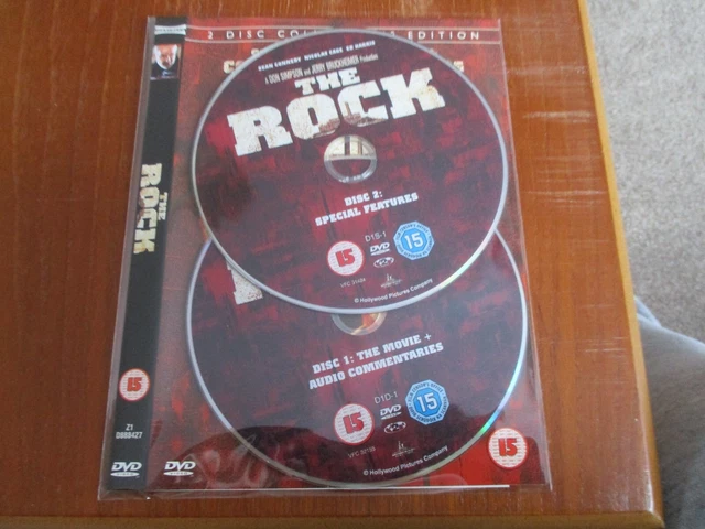 THE ROCK DVD (2001) Sean Connery, Bay (DIR) cert 15 £2.80 - PicClick UK