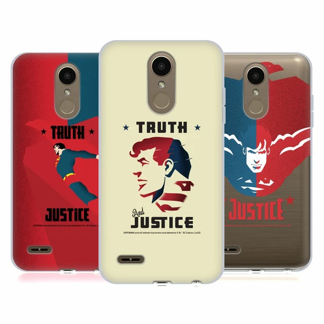 OFFICIAL SUPERMAN DC Comics Character Art Soft Gel Case For Lg Phones 1 ...