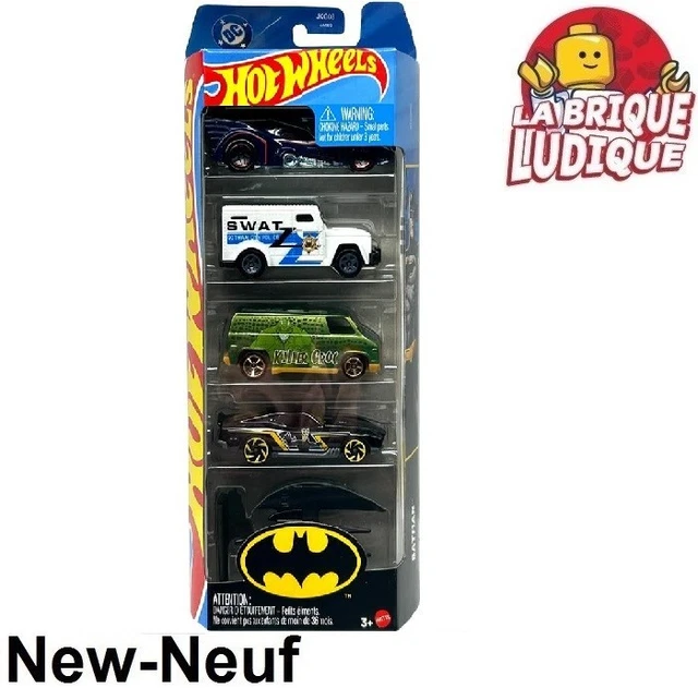 HOT WHEELS BOXSET 5 Cars Dc Batman 2026 Batwing Batmobile Killer Croc ...