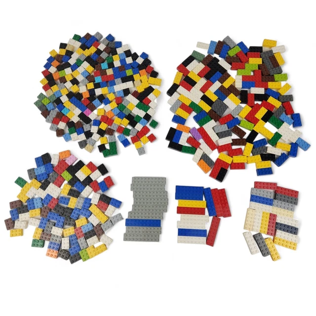 LEGO BULK LOT Of Bricks 2x2 2x3 2x4 2x6 2x8 2x10 Basic Building 430 ...