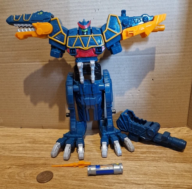 POWER RANGERS DINO Charge Ltd edition Spino Zord & charger Spinozord £ ...