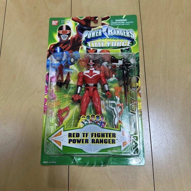 MODELLINO POWER RANGERS Time Force Red TF Fighter Bandai G4157 EUR 130 ...