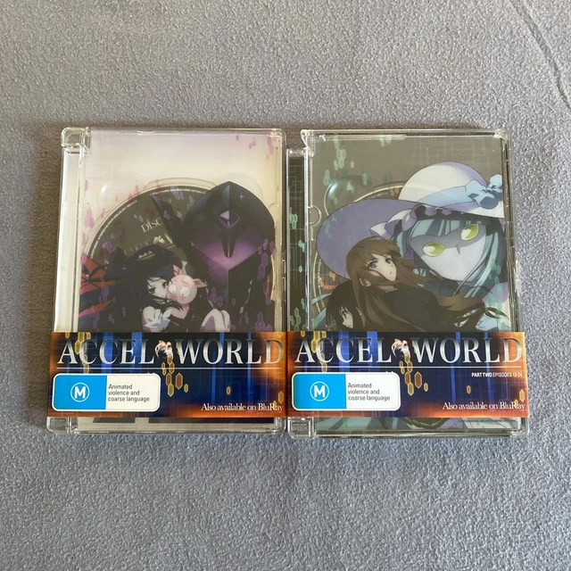 ACCEL WORLD COMPLETE Series Anime Episodes 1-24 DVD - Region 4 - Free ...