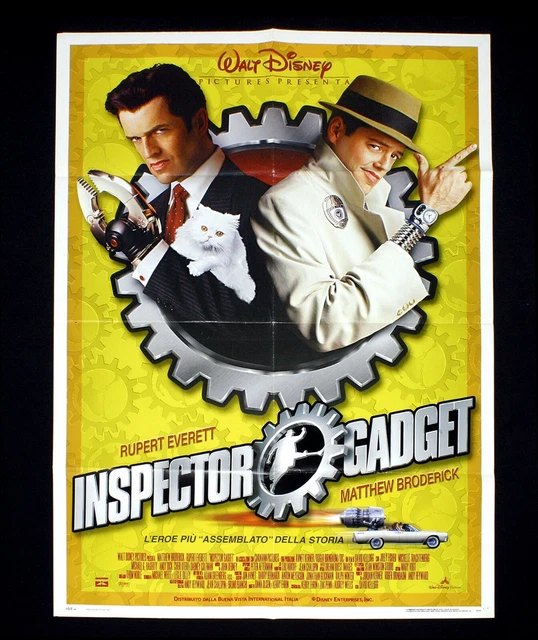 INSPECTOR GADGET POSTER Matthew Broderick Rupert Everett Disney D67 £20 ...