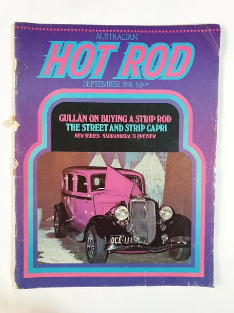 AUSTRALIAN HOT ROD - Vintage Motoring Magazine Vol.11 No.6 September ...