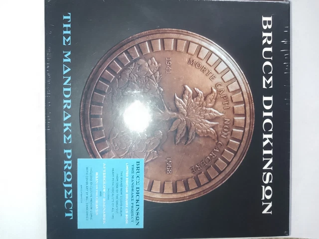 BRUCE DICKINSON THE Mandrake Project Deluxe Cd Book Brand New Sealed ...