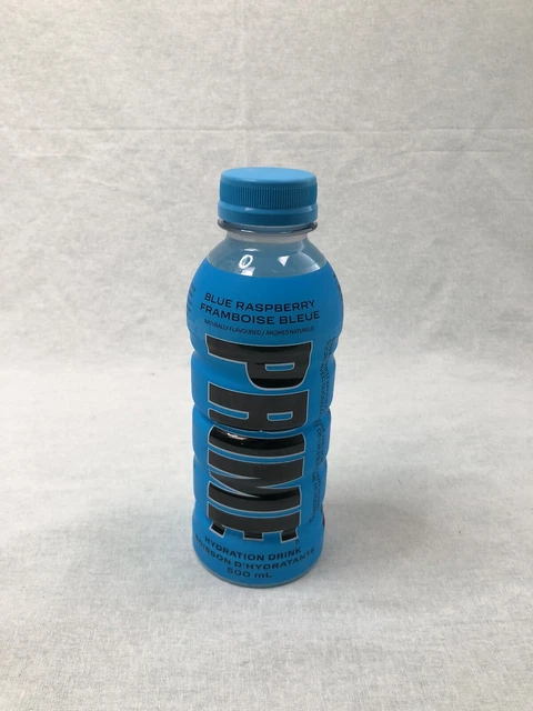 PRIME HYDRATION DRINK BLUE RASPBERRY FLAVOR 500 ml - KSI LOGAN PAUL $7. ...