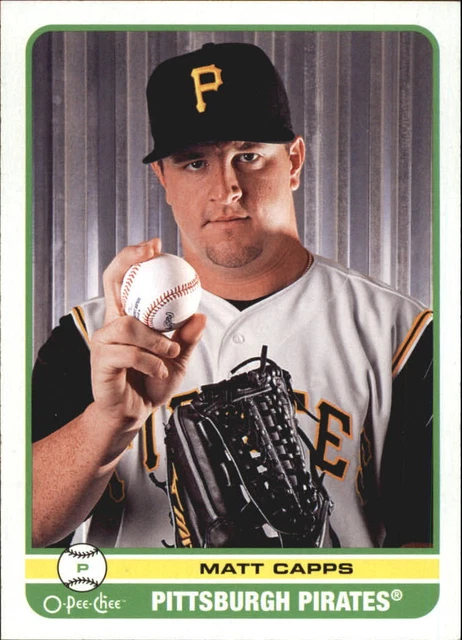 CARTE DE BASEBALL 2009 O-Pee-Chee Pittsburgh Pirates #113 Matt Capps ...