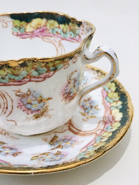 H J COLCLOUGH Antique Vintage Cup & Saucer (H J C L ROYAL VALE CHINA) £ ...