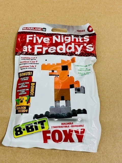MCFARLANE FIVE NIGHTS at Freddy's FNAF 8-Bit Series 1 - FOXY- SEALED ...