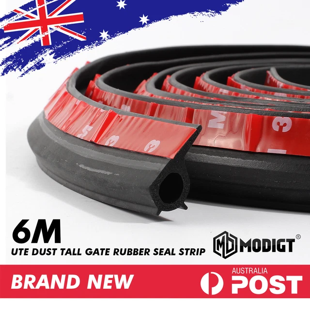 TAILGATE SEAL KIT For Chevrolet Silverado Ute Rubber Dust Tail Gate 6M ...