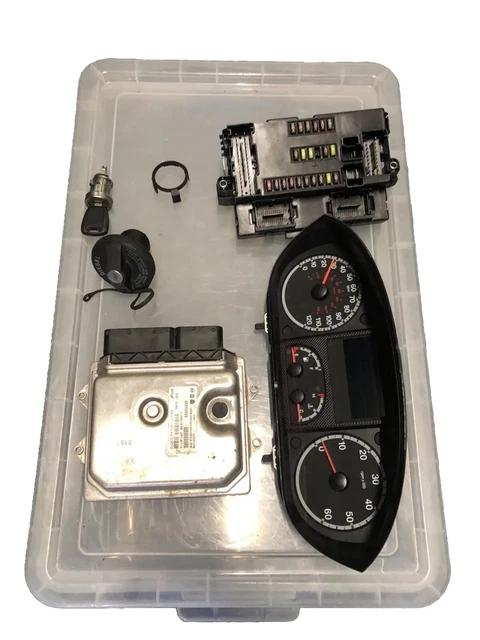 FIAT DUCATO 2013 diesel complete set engine control unit ignition lock ...