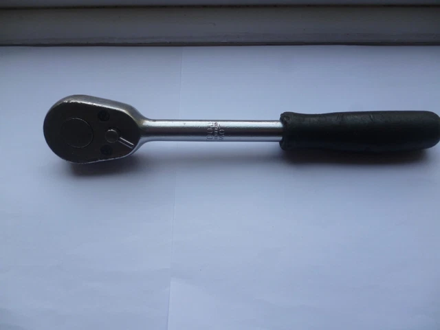 VINTAGE BRITOOL E74/40T 1/2" dr. Ratchet Blue Handle £9.04 - PicClick UK