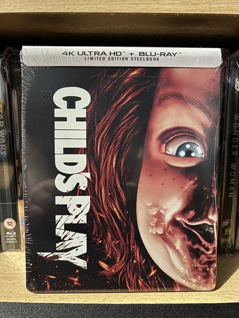 CHILD’S PLAY 4K UHD+BLU-RAY 1988 Limited Edition Steelbook *NEW* | US ...