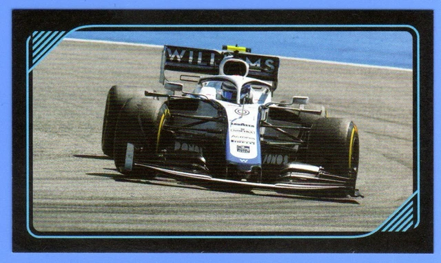 TOPPS OFFICIAL F1 Sticker Formula 1 #204 Nicholas LATIFI Williams ...