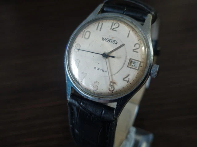 OROLOGIO VOSTOK MECCANICO Vostok 18 Gioielli URSS Sovietico 1970 ...