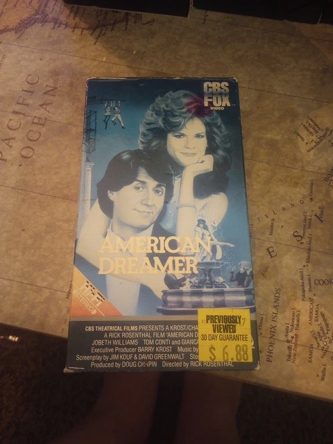 AMERICAN DREAMER (VHS, 1985, CBS Fox) JoBeth Williams, Tom Conti $11.27 ...