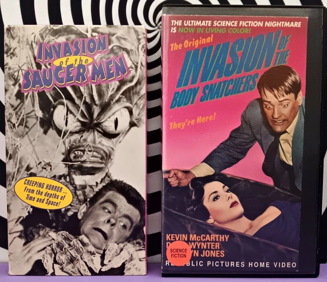 IT'S AN INVASION!! 1950's Sci-fi VHS lot - Saucer Men and Body ...