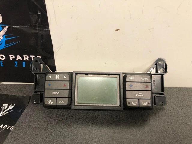 HOLDEN COMMODORE HEATER/AC Controls Vy1-Vz, Dual Zone, Black, Climate ...