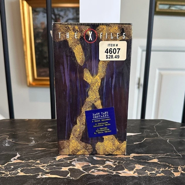 THE X-FILES RARE Sealed VHS Tape Box Set: Seasons 1-3 Collector's ...