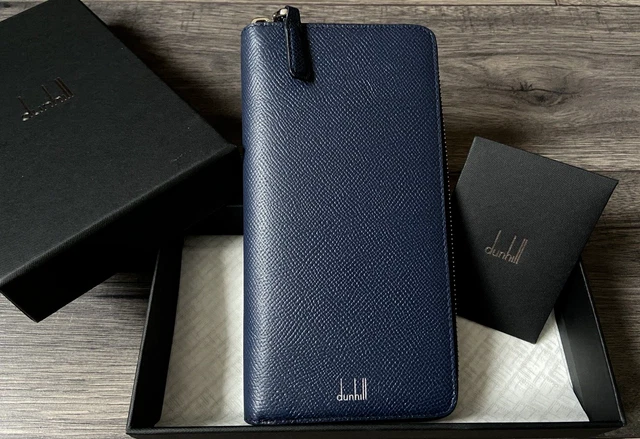 DUNHILL CADOGAN 10CC Zip Coat Wallet Made In Italy Retail £595 Bnib £ ...