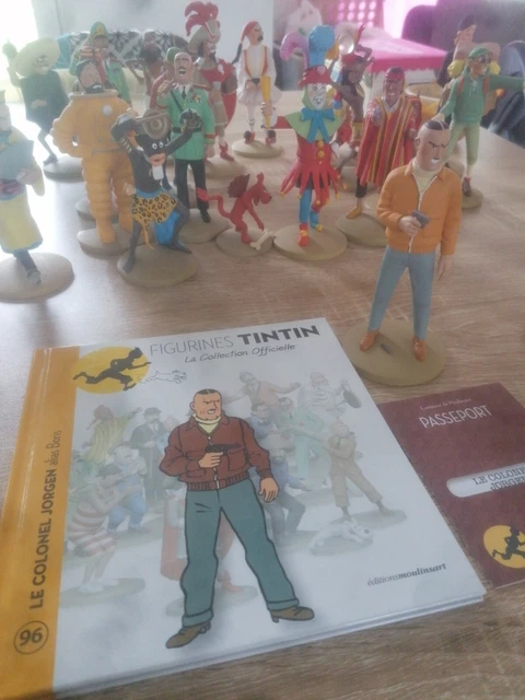 FIGURINE TINTIN COLLECTION Officielle Num 96 colonel jorgen hergé ...