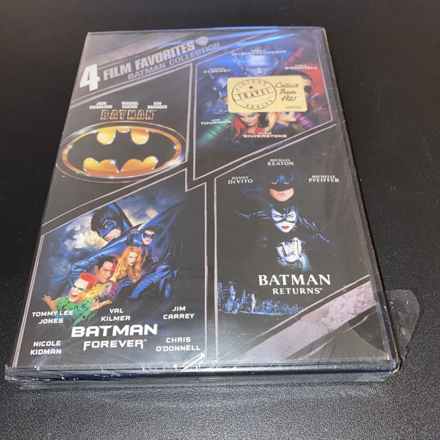BATMAN 4 FILM Collection-Batman/Batman Returns/Batman Forever/Batman ...