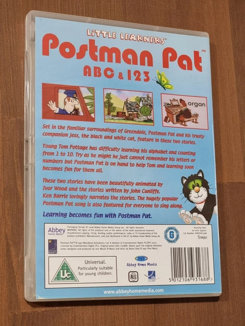 LITTLE LEARNERS POSTMAN Pat ABC & 123 DVD All Regions PAL £2.41 ...
