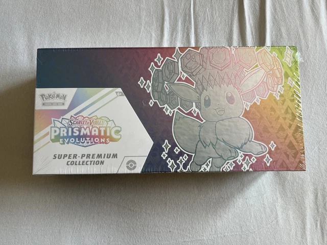 POKEMON TCG PRISMATIC Evolutions Super Premium Collection SPC Factory ...