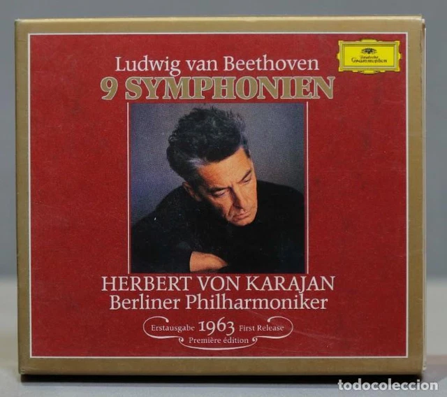 5 CD. BEETHOVEN. Herbert von Karajan, Berliner Philharmoniker. 9 EUR 28,00 - PicClick FR