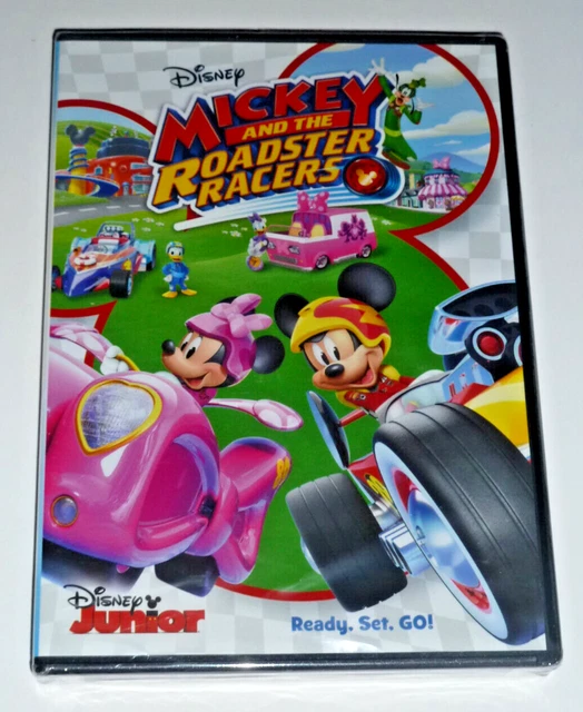 MICKEY AND THE Roadster Racers: Ready Set Go! DVD Disney Jr cartoon TV ...