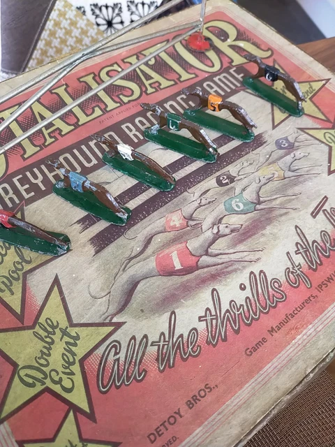 VINTAGE PRE WAR Greyhound Racing Game Totalisator By Detoy Bros. £4.99 ...