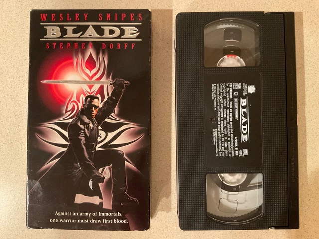 BLADE (VHS, 1998) Wesley Snipes, Stephen Dorff £3.60 - PicClick UK