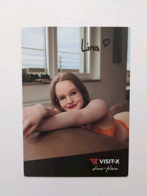AUTOGRAMMKARTE LINA KLEIN- Deutsches Erotik Model EUR 2,00 - PicClick DE